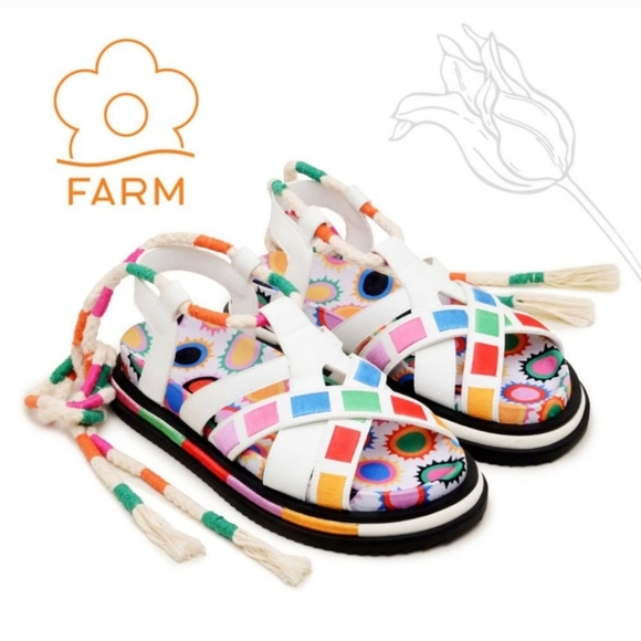 FARM Rio | Shoes | Farm Rio Sandals | Poshmark